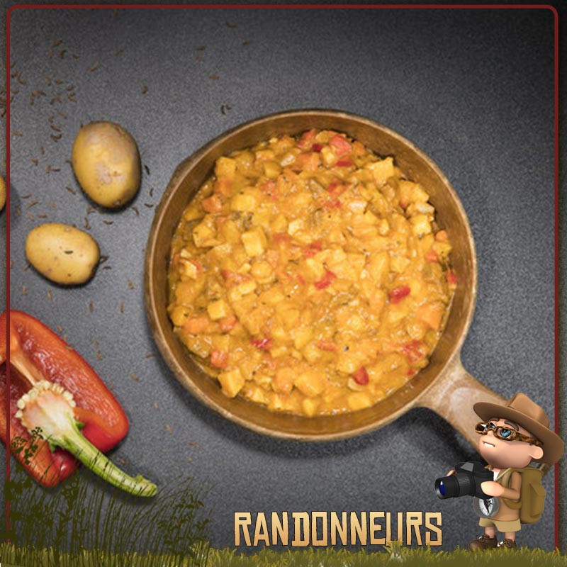 sachet repas lyophilise ultra leger Ragout de Boeuf Tactical Foodpack